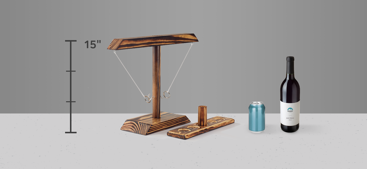 HOOKS! Ring Toss and Shot Ladder® - Burned – Craggy Games